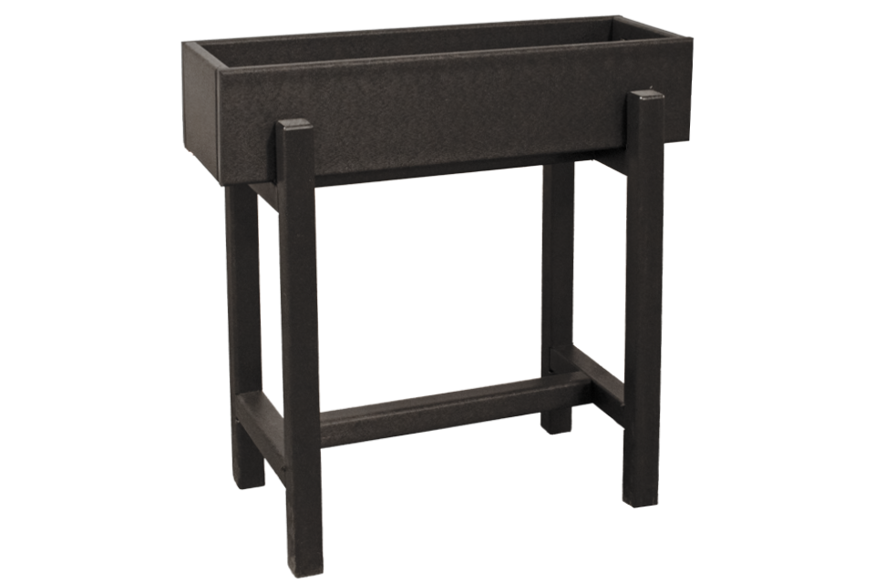Outdoor Polywood Planter - Black – Redekers