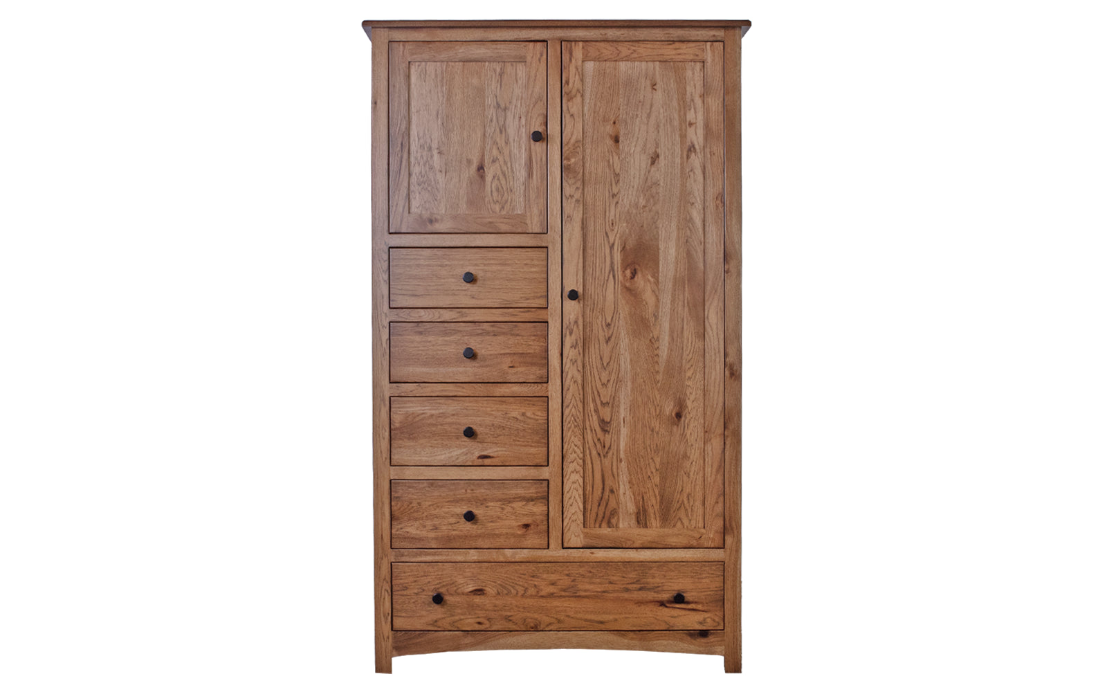 Rustic Hickory Chifforobe – Redekers