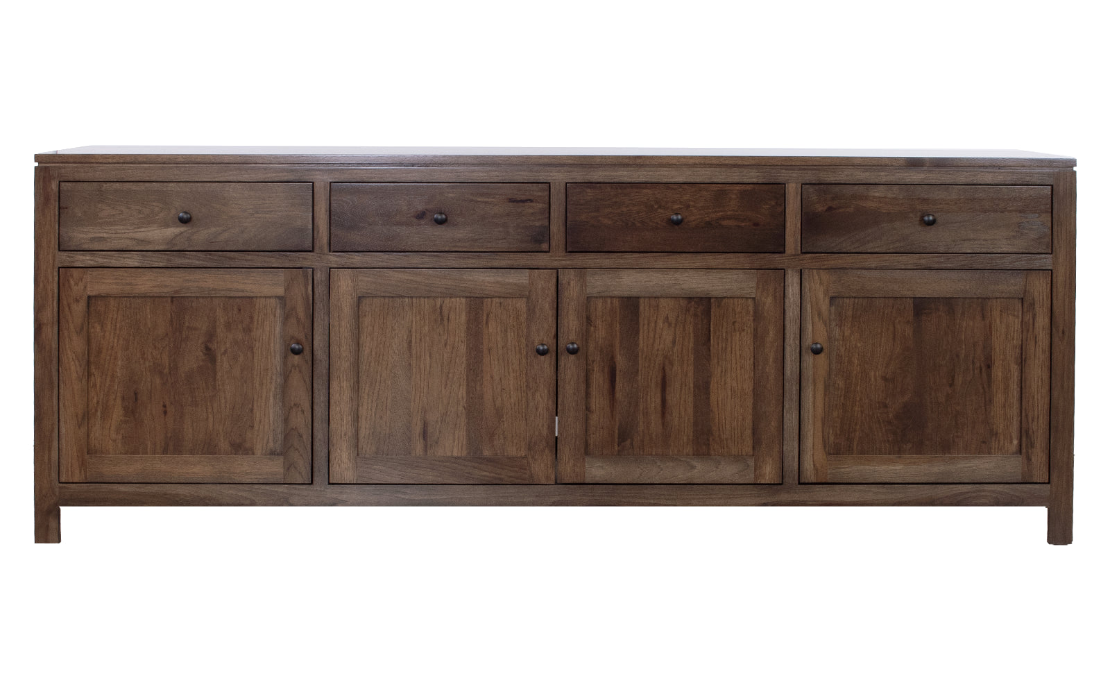 Rustic Hickory TV Console – Redekers