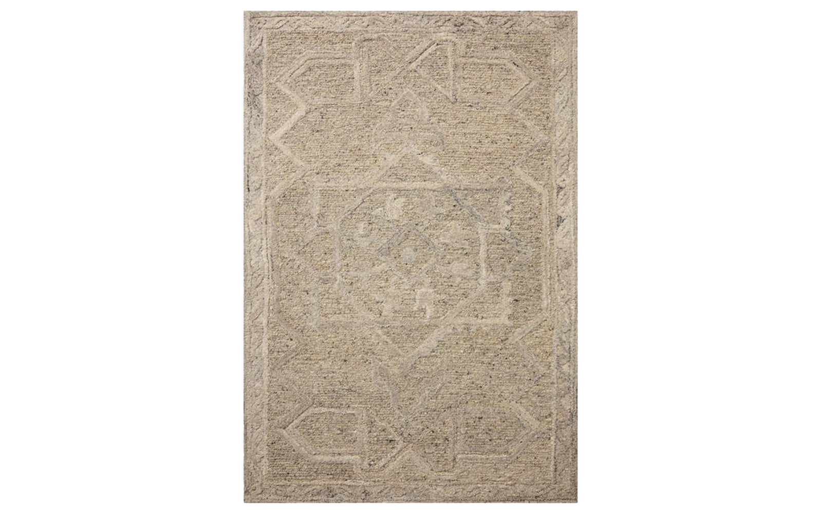 Loloi Mabel Collection Pebble & Mist 7.9 X 9.9 Area Rug – Redekers